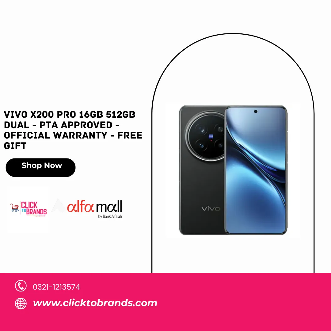 Vivo X200 Pro 16GB 512GB Dual - PTA Approved - Official Warranty - Free ...