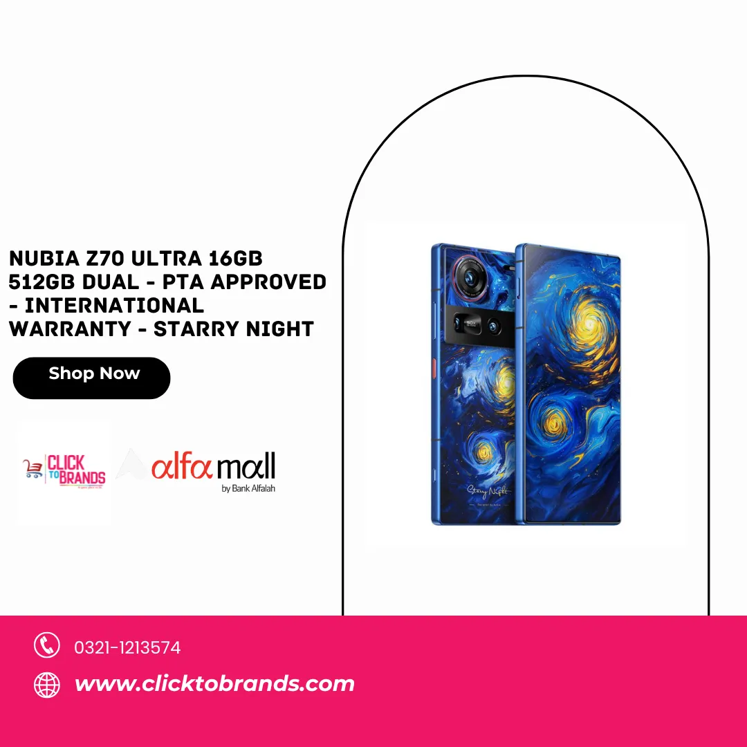 nubia Z70 Ultra 16GB 512GB Dual - PTA Approved - International Warranty ...