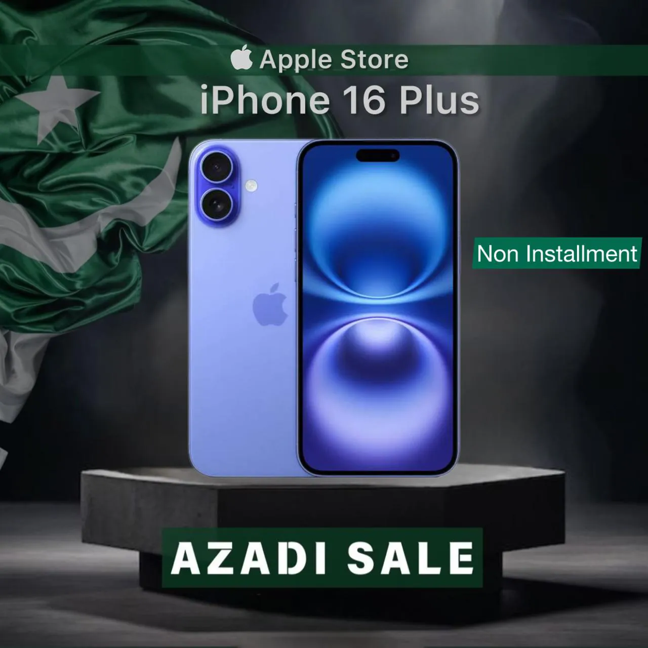 iPhone 16 Plus Official Pta Approved With 2Years Official Warranty And Get Care+ By Official ...