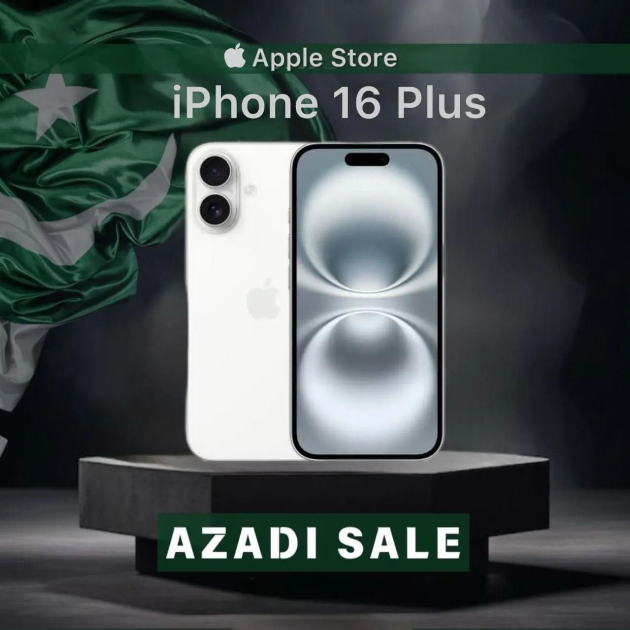 IPhone 16 Plus 256Gb White Official Pta Approved With 2Years Official Warranty And Get Care+ -By ...