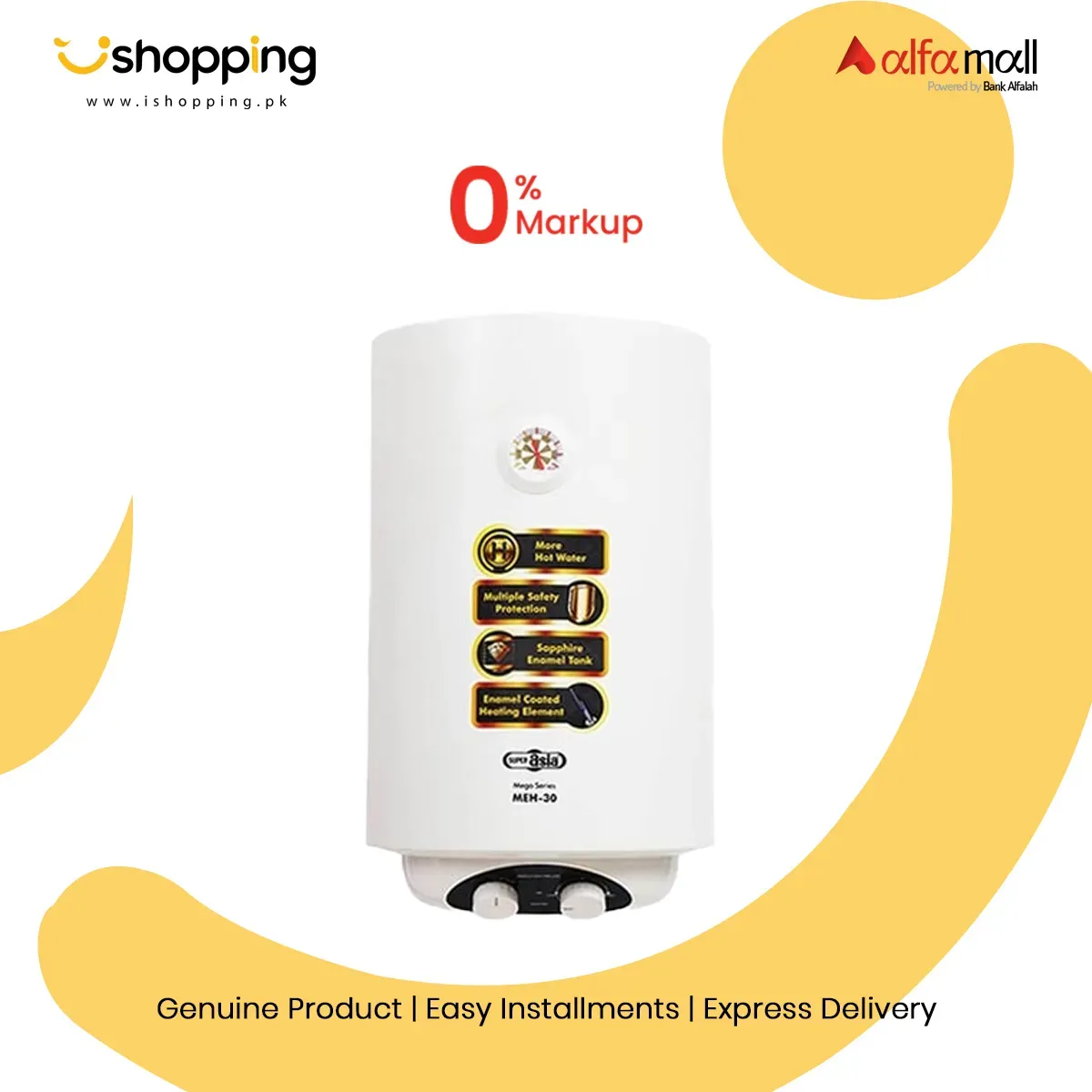 Super Asia Mega Water Heater 30Ltr (MEH-30) Price in Pakistan ...