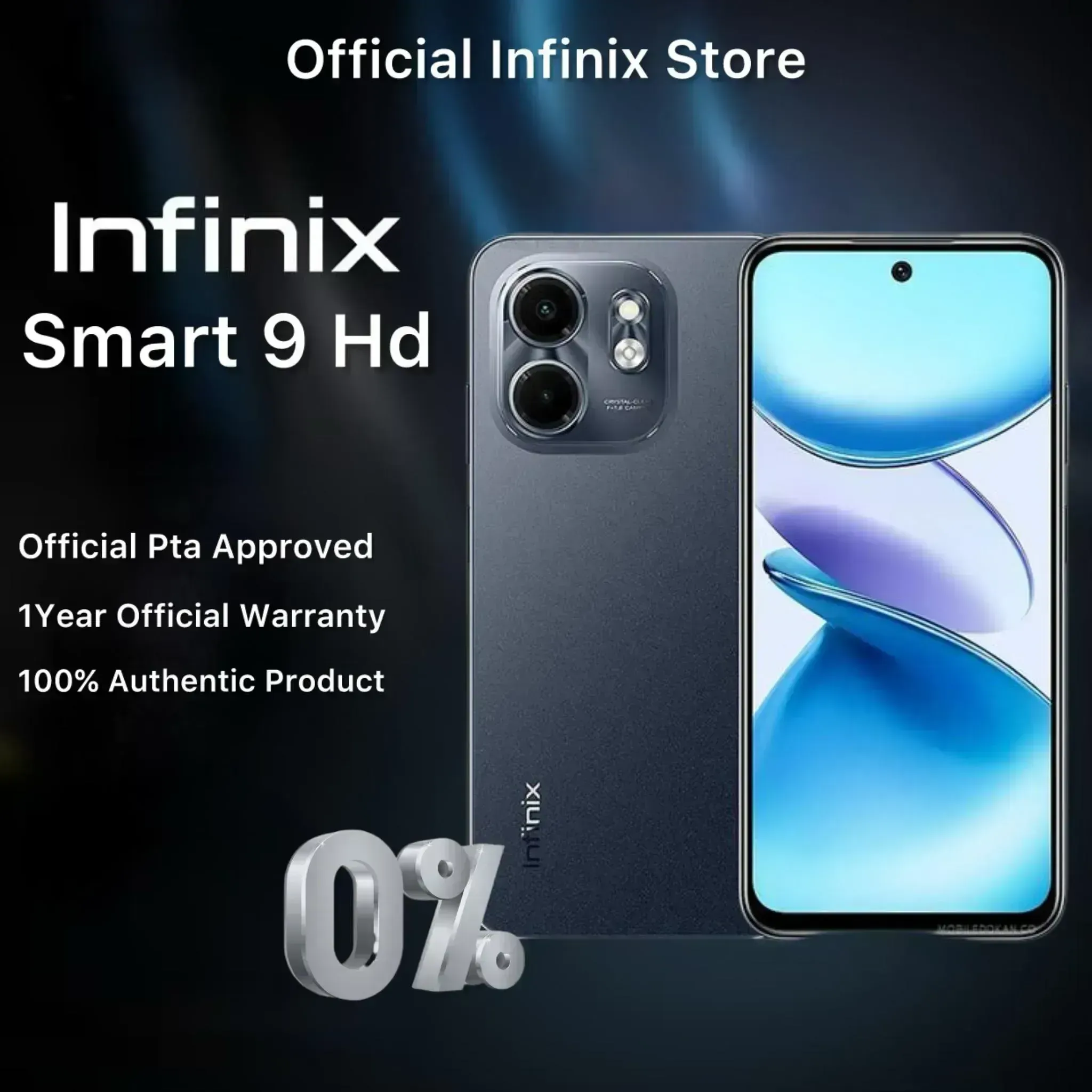 Infinix SMART 9HD 4GB 64GB Official Pta Approved With 1Year Official ...