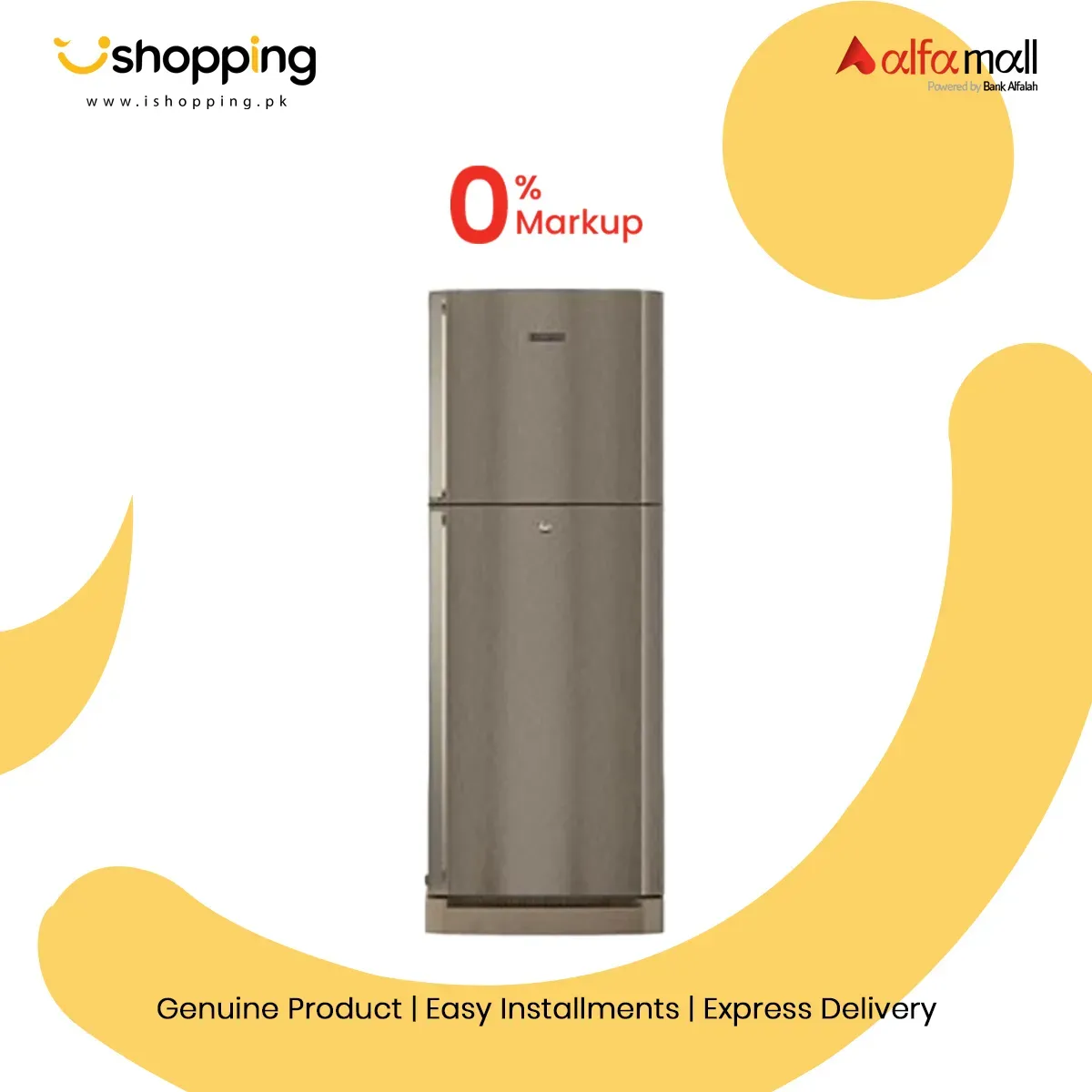 Kenwood Classic Freezer-On-Top Refrigerator 15 Cu.Ft Golden Classic ...