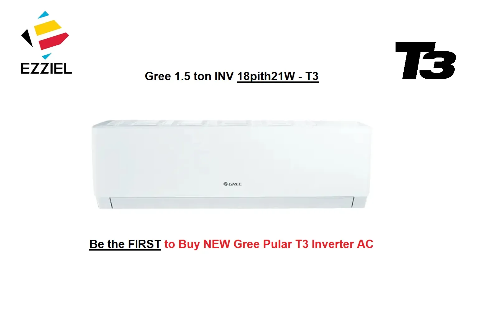 Gree ac 18pith21w T3