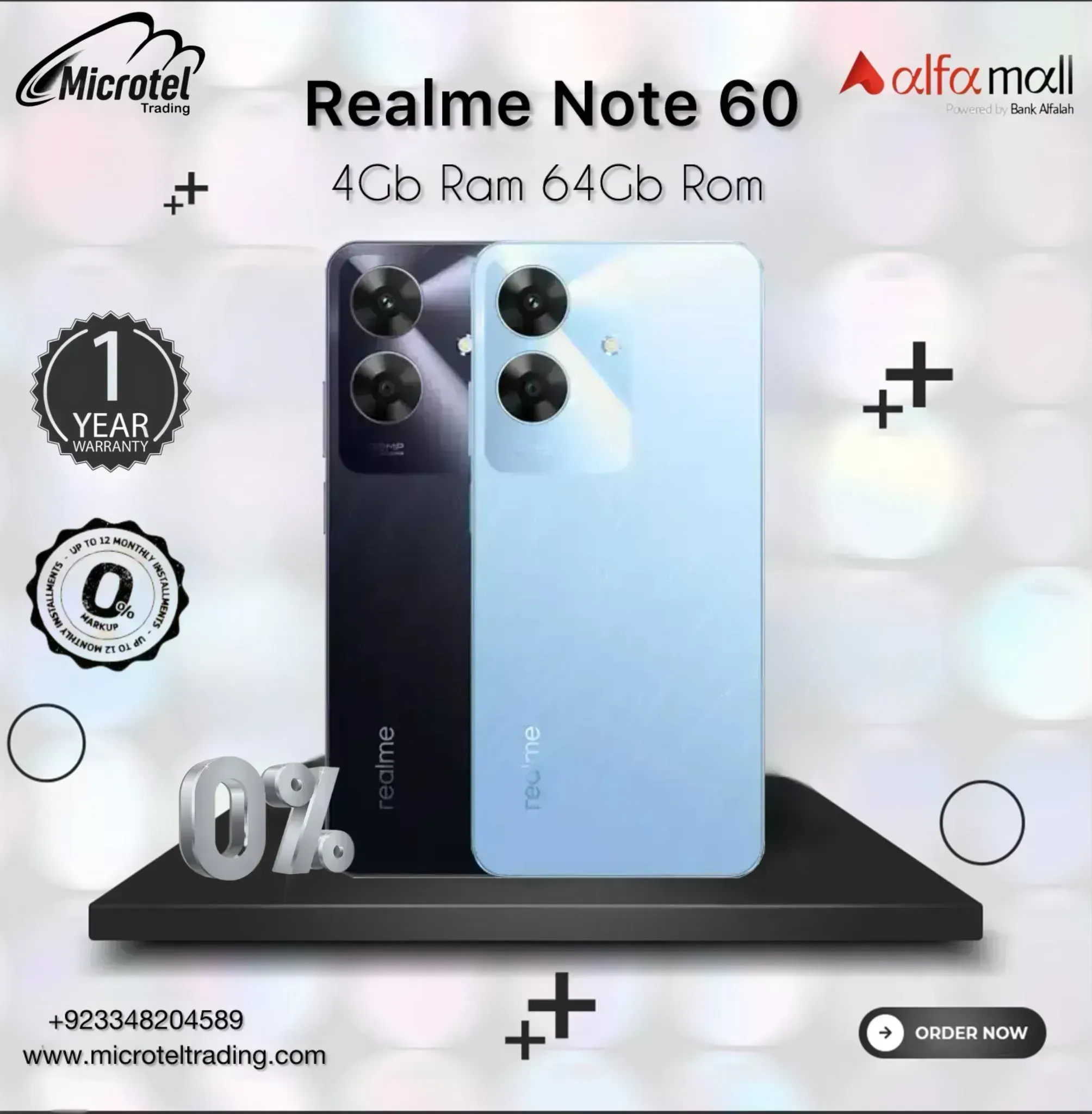 REALME NOTE 60 4GB 64GB Official Pta Aproved 1Year Official Warranty_On ...