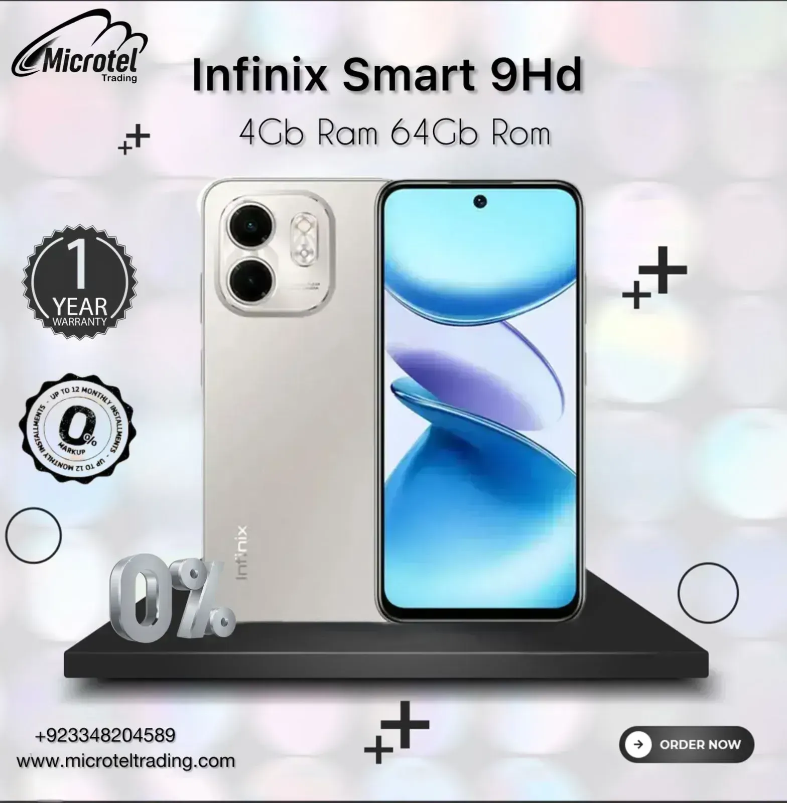 Infinix SMART 9HD 4GB 64GB Official Pta Approved With 1Year Official ...