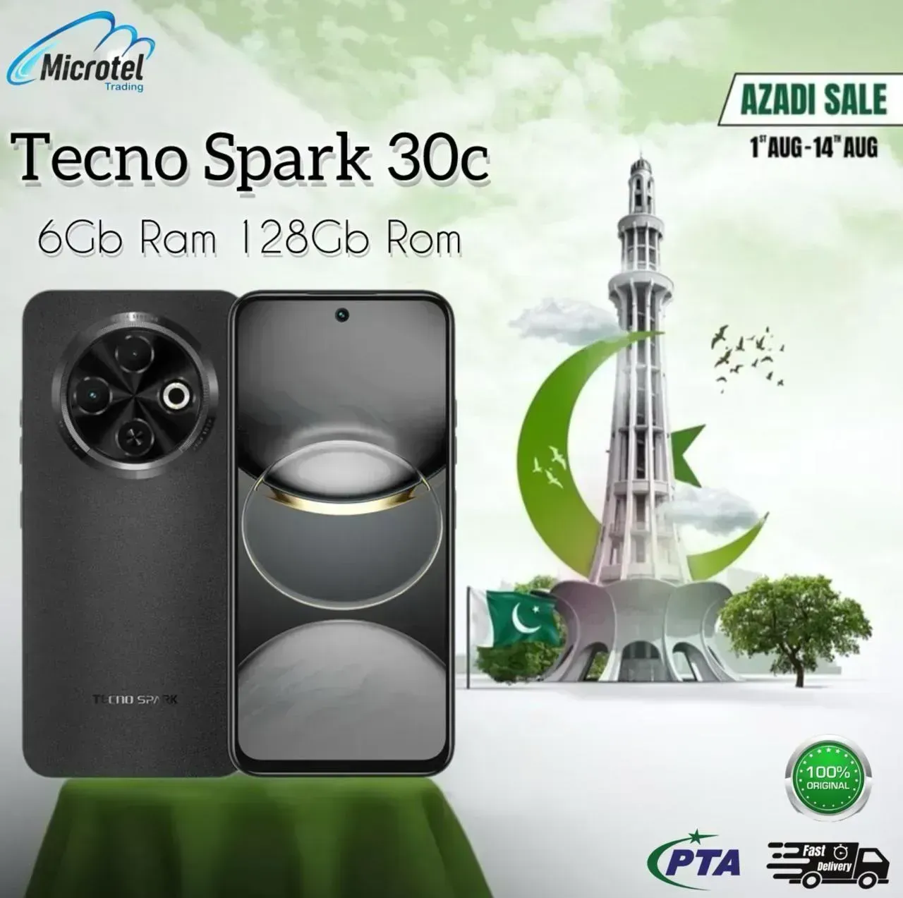 Tecno Spark 30C 6GB 128GB Official Pta Aproved 1Year Official Warranty ...