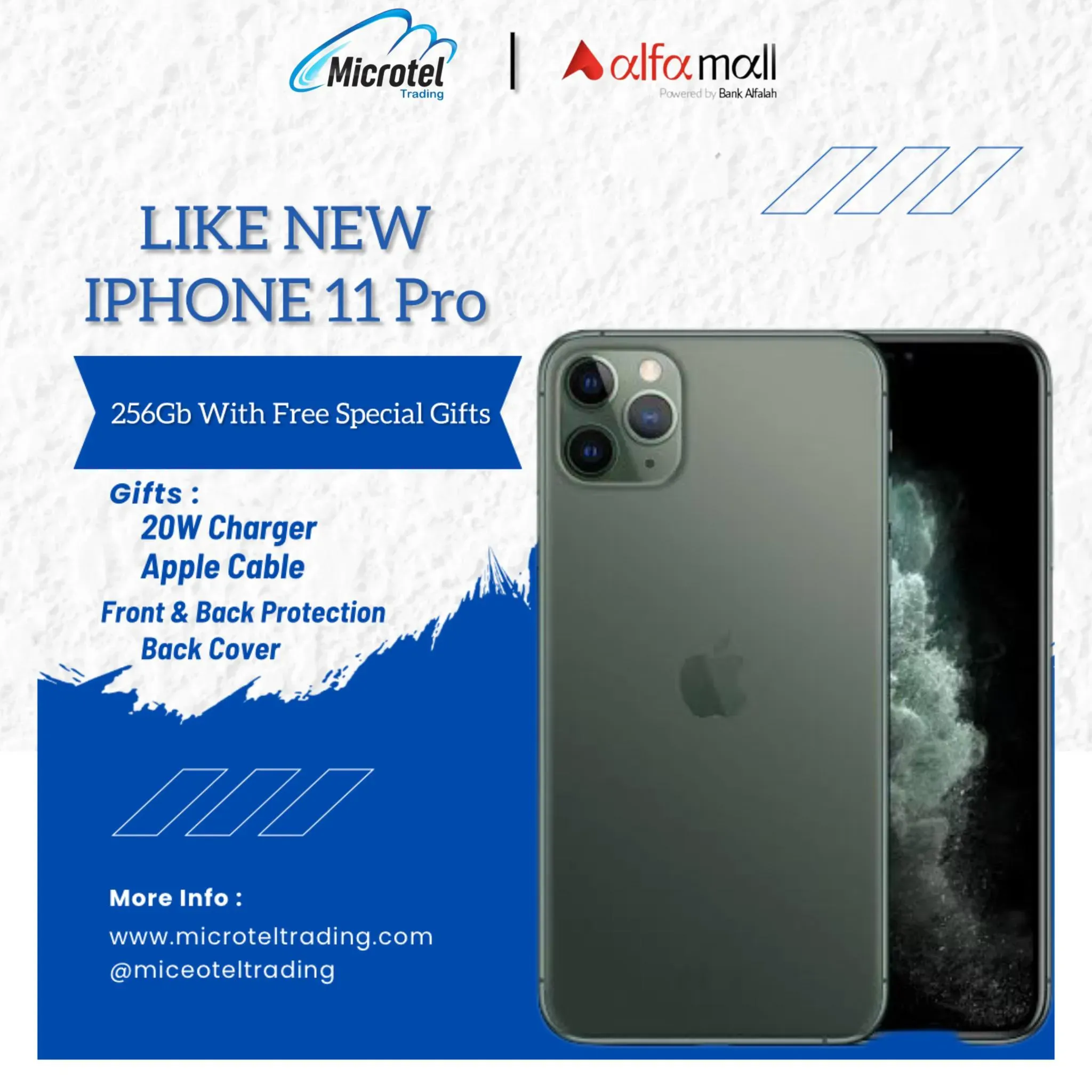 iPhone 11 Pro 256GB Official Pta Approved 3s Warranty Like New Mobile ...