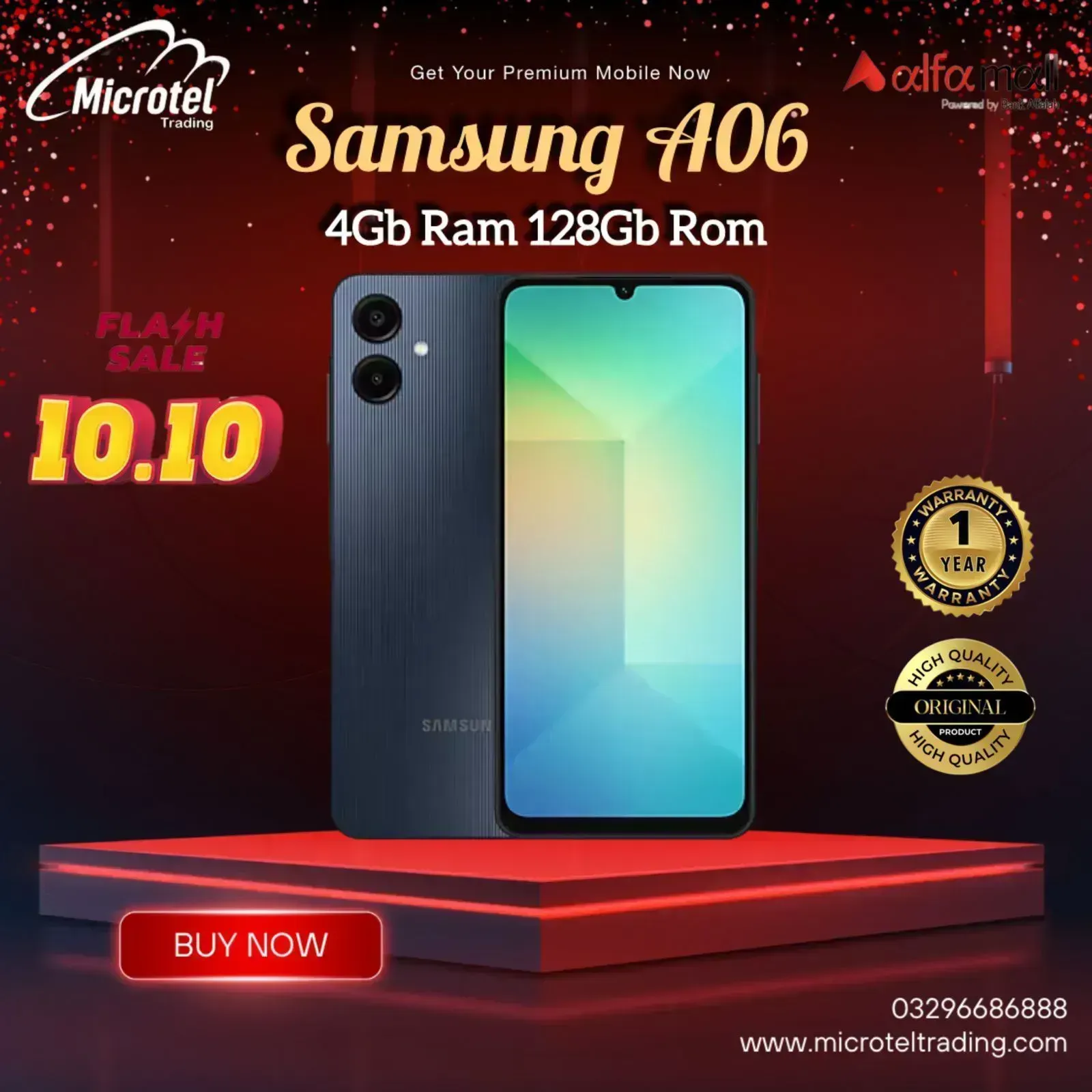 Samsung A06 4GB 128GB Official Pta Aproved 1Year Official Warranty_On ...