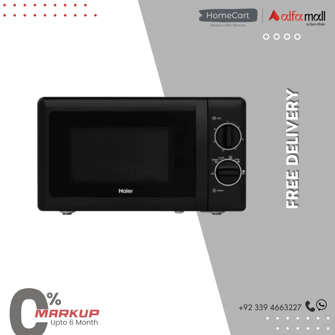 Haier Solo Series, Speed and Weight Defrost, 20 Liters Microwave Oven ...