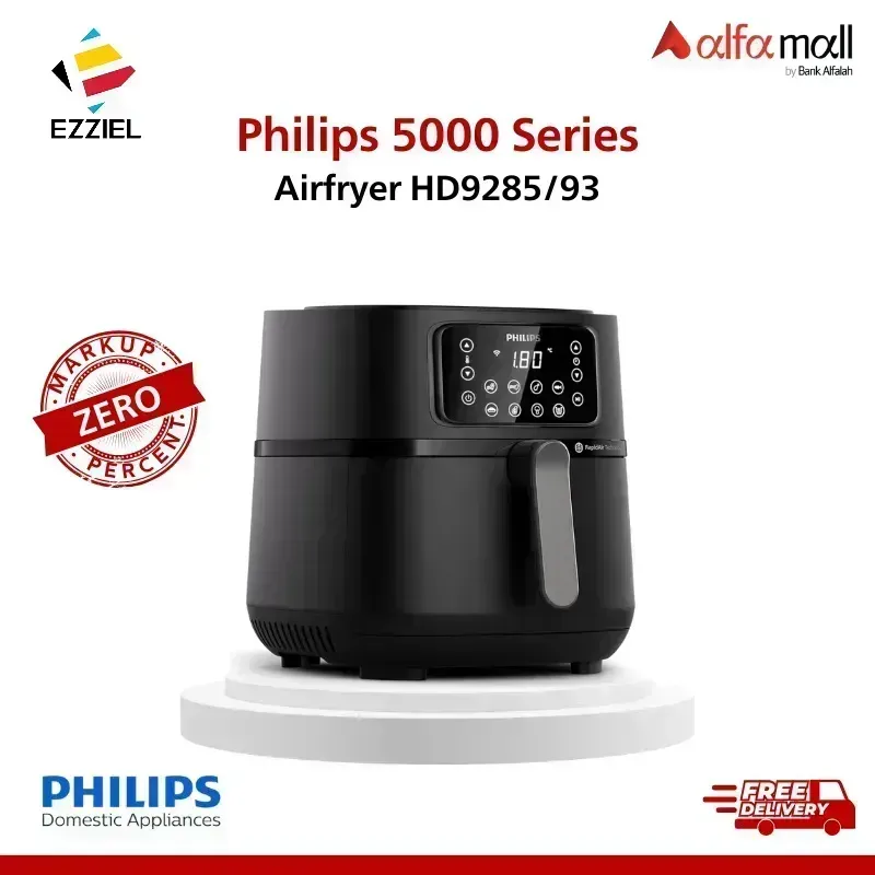 Philips Air Fryer 7.2L Rapid Air Technology 5000 Series XXL HD9285/94