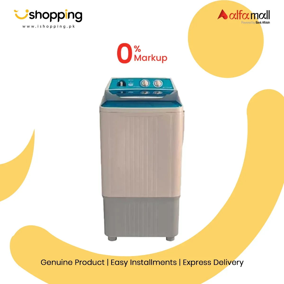 Haier Top Load Semi Automatic Washing Machine 12 KG (HWM-120-35 FF)