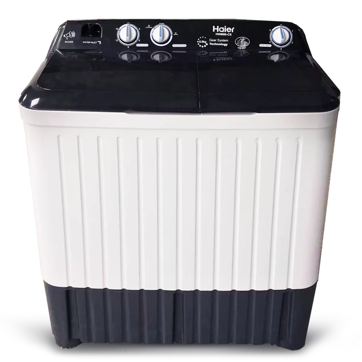 HAIER TWIN TUB WASHING MACHINE Model HWM100-CS | AlfaMall