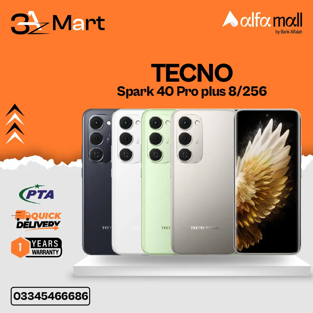 Tecno Spark 40 pro plus 8/256