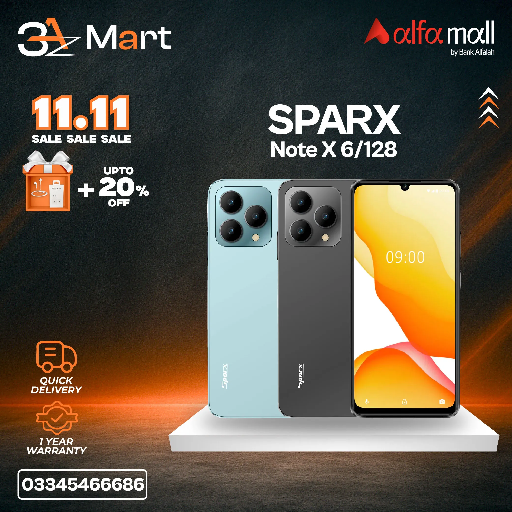Sparx Note X 6/128