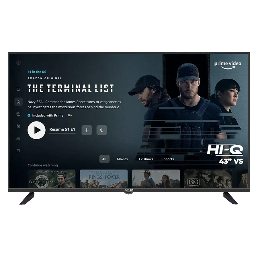 HI-Q 43 Inch Smart LED TV Model VS Android TV | AlfaMall