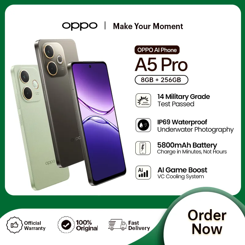 OPPO A5 Pro | 8GB RAM + 256GB ROM by OPPO Official