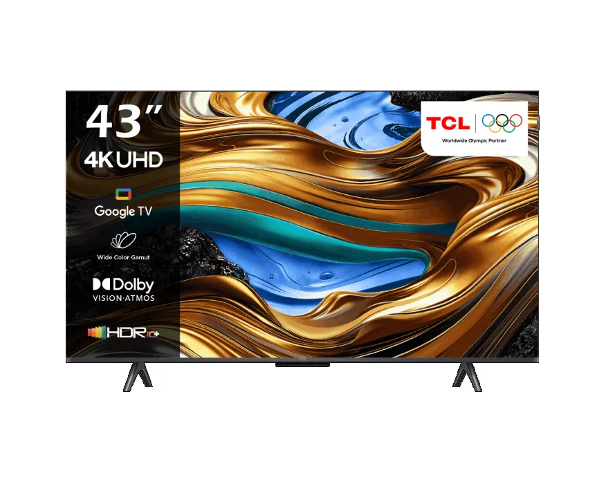 TCL 43 inches 4K UHD 43" P755 Android TV and Dolby Vision - ET