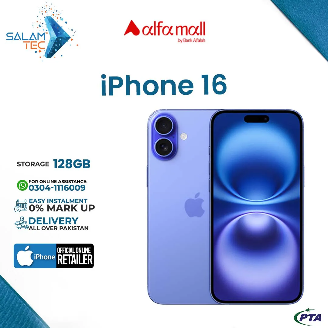 Apple iPhone 128GB Storage On Easy Installments with 2 Years Official Warranty + iPhone Coverage ...