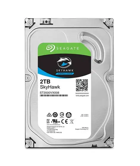 Seagate SkyHawk 2TB Surveillance SATA Desktop internal Hard Drive ...
