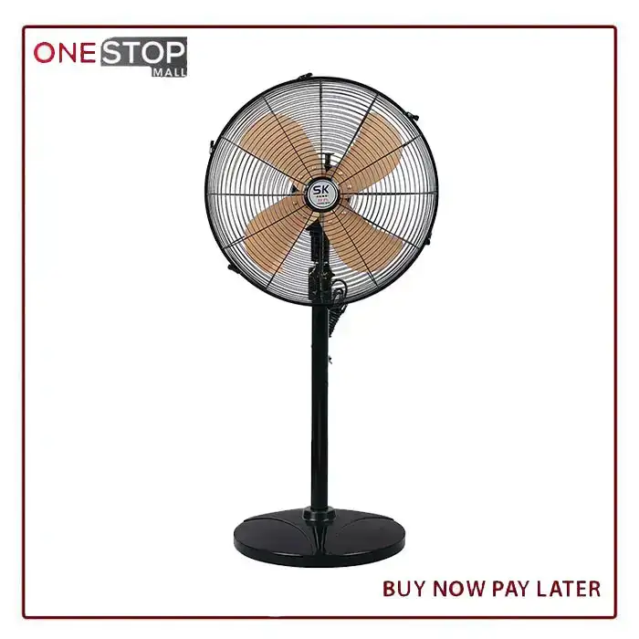 SK TCP Pedestal Fan 21 Inch Standard Model Noiseless Working Heavy Duty ...