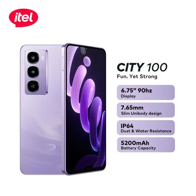 Itel City 100 6-128Gb Official Pta Approved 1Year Offficial Warranty-By Microtel Trading | AlfaMall