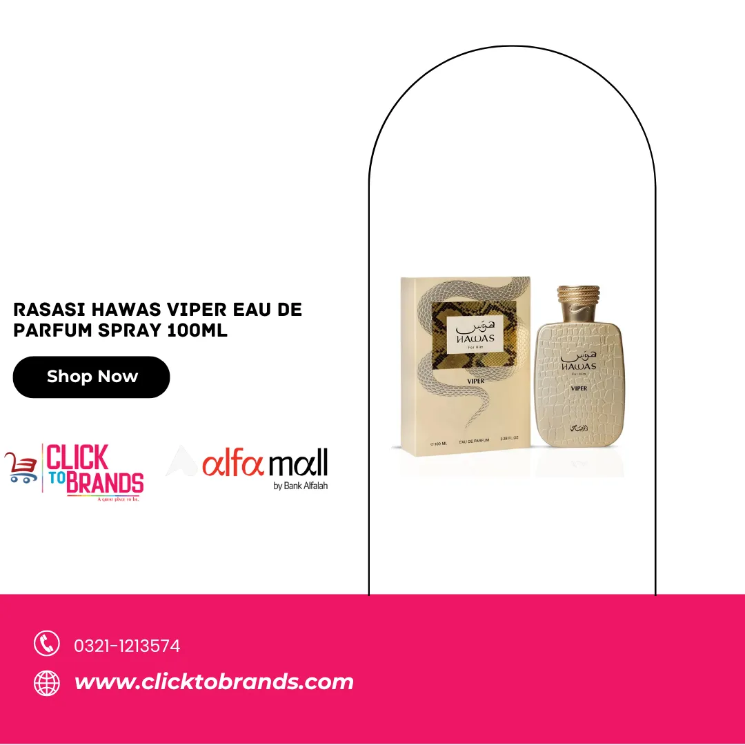 Rasasi Hawas Viper Eau de Parfum Spray 100ml