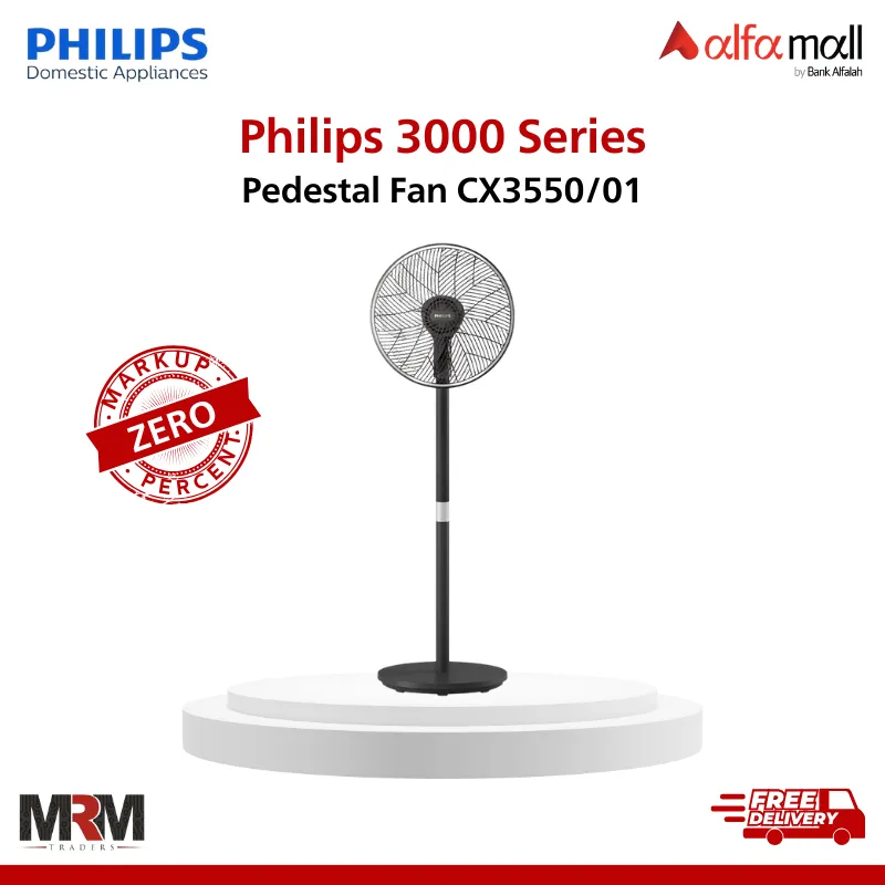 Philips 3000 Series Pedestal Cooling Fan - Quiet, Powerful & Smart ...