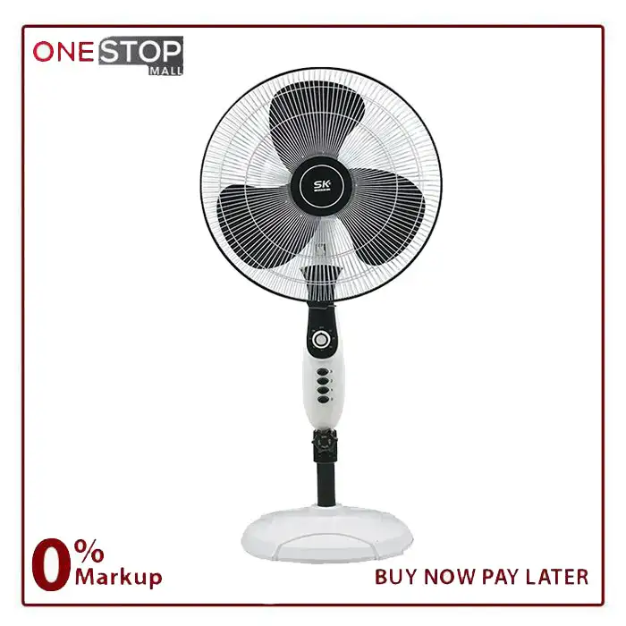 SK TCP Pedestal Fan 18 Inch Fancy Model Noiseless Working Heavy Duty ...