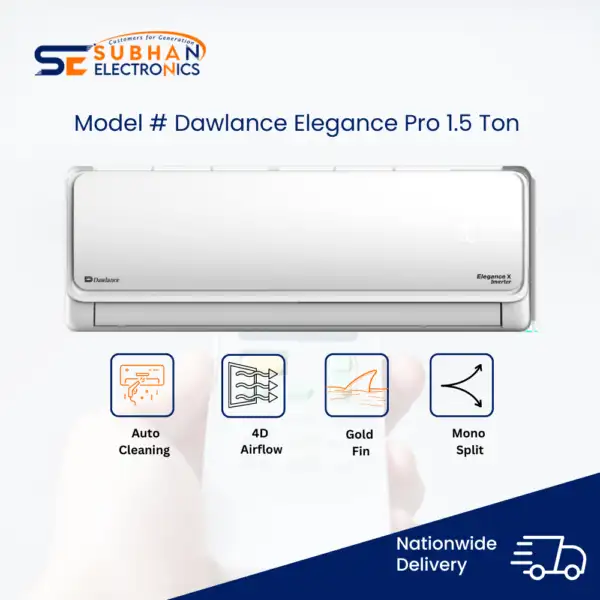 Dawlance Elegance Pro 1.0 Ton Inverter Split AC (2024) | AlfaMall