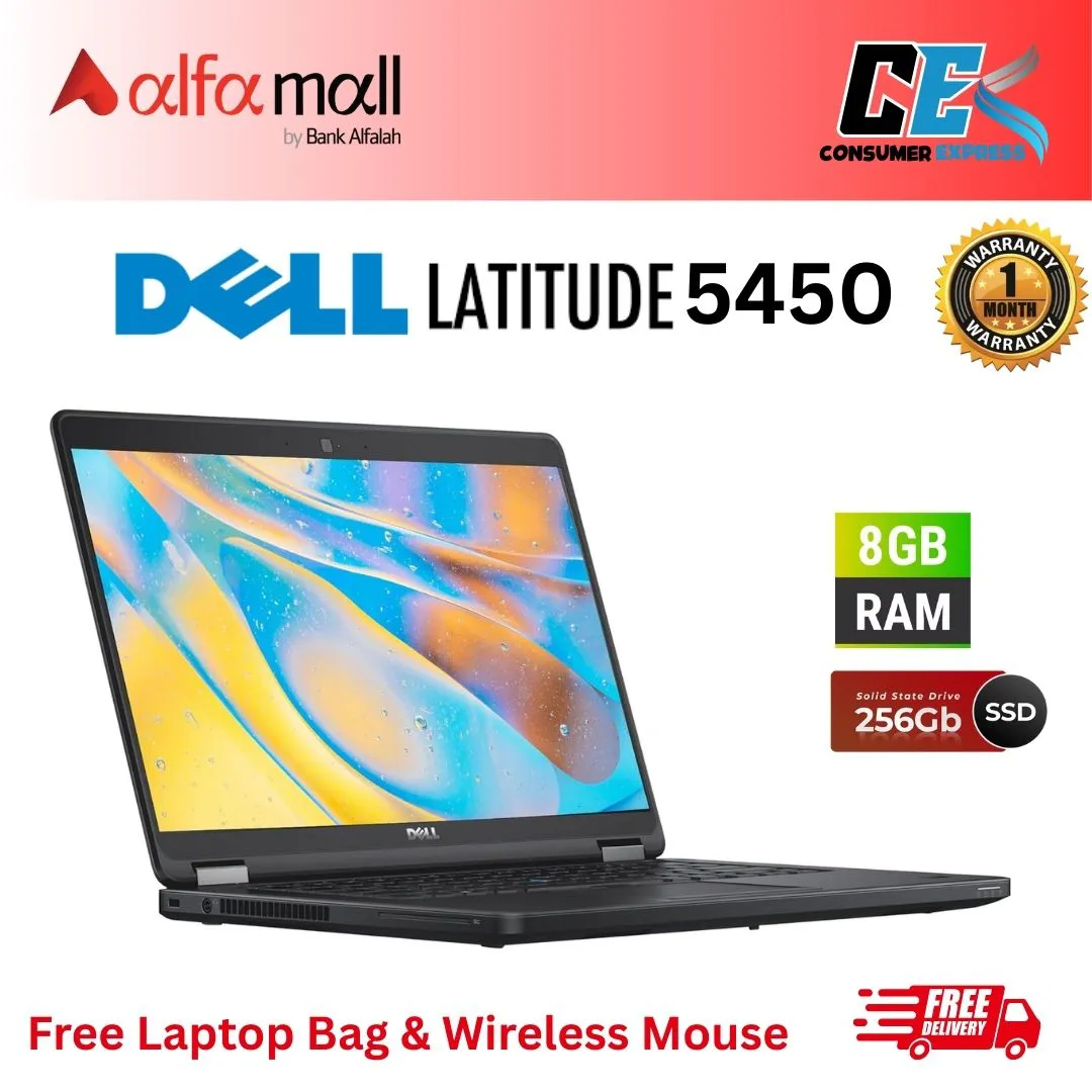 Dell Latitude 5450 Core i5 5th Gen 14" Laptop - Installment