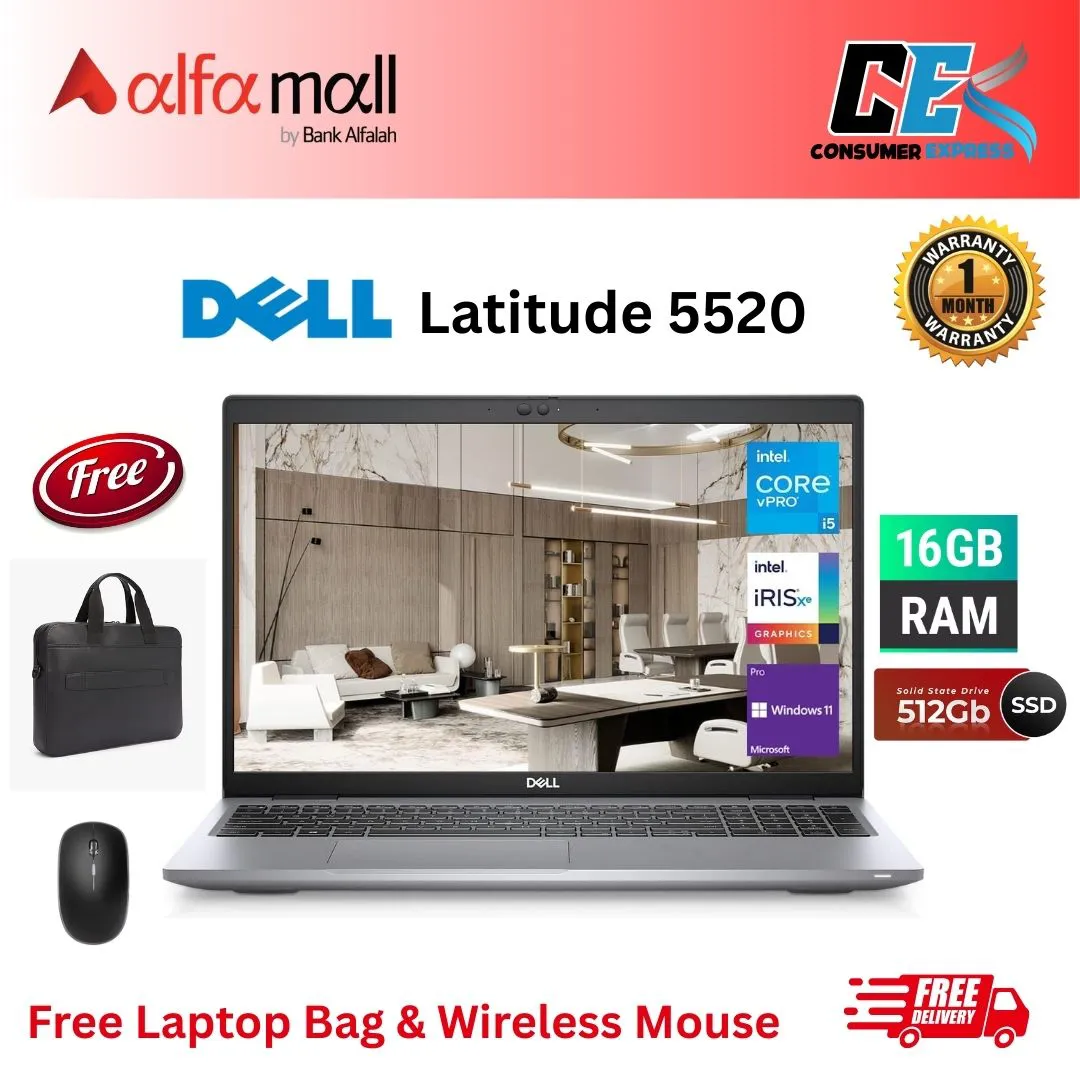 Dell Latitude 5520 Laptop 15.6 - Intel Core i5 11th Gen - i5-1135G7 ...