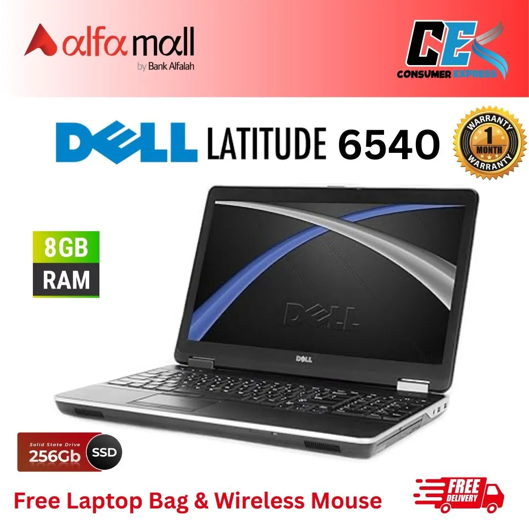 Dell Latitude 6540 Core i5 4th Gen 15.6" Laptop - Installment