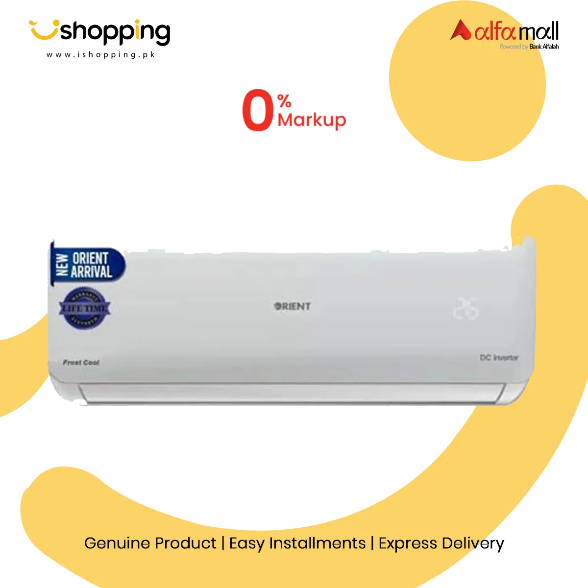 Orient Frost Inverter Split Air Conditioner 1.0 Ton (12G Frost) Price ...