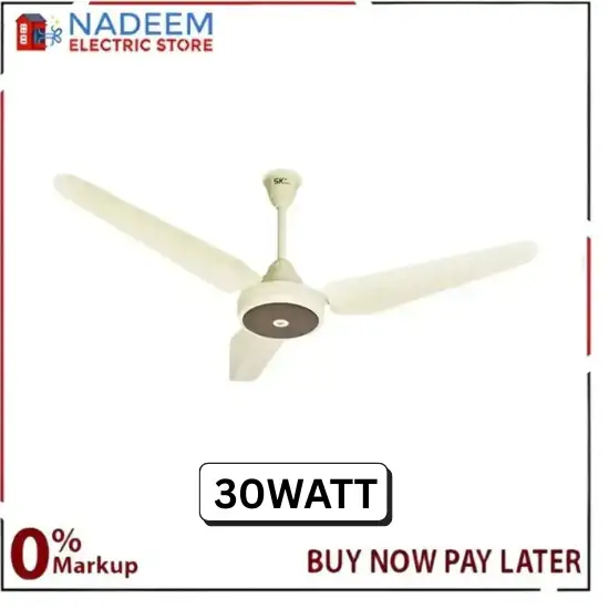 SK Magnum Model 30 Watts Inverter Ceiling Fan 56 Inch Energy Efficient ...