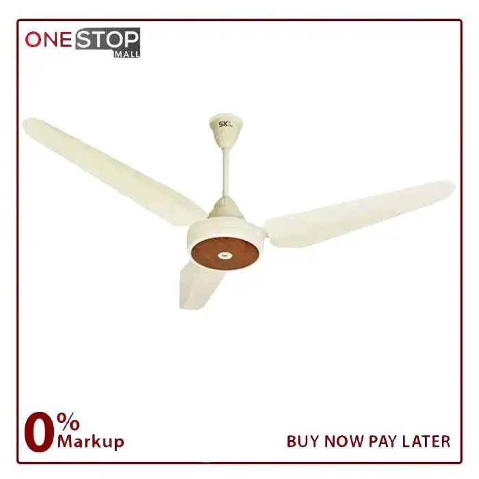SK Magnum Model 30 Watts Inverter Ceiling Fan 56 Inch Energy Efficient Remote Control On ...