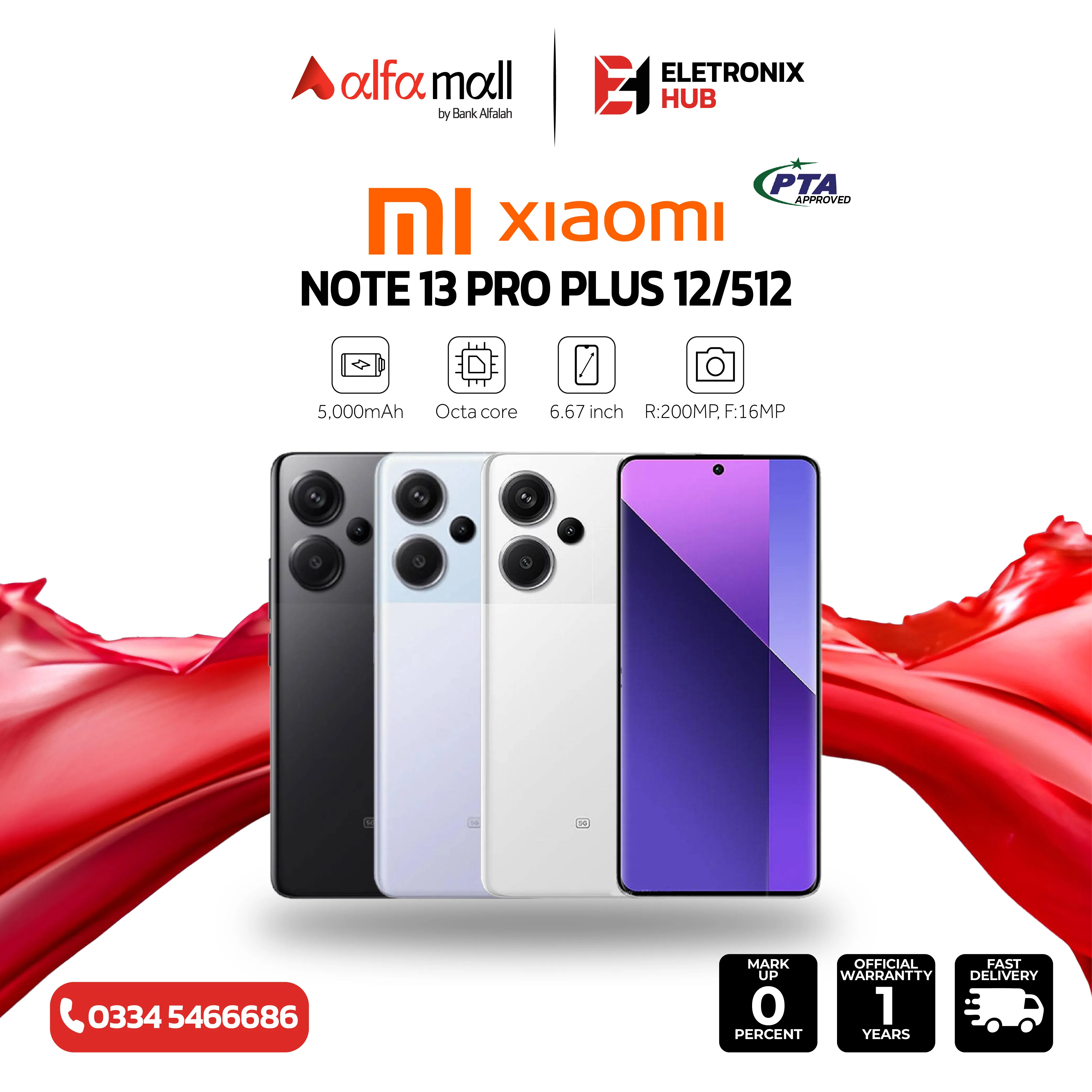 Xiaomi Redmi NOTE 13 PRO Plus 12/512