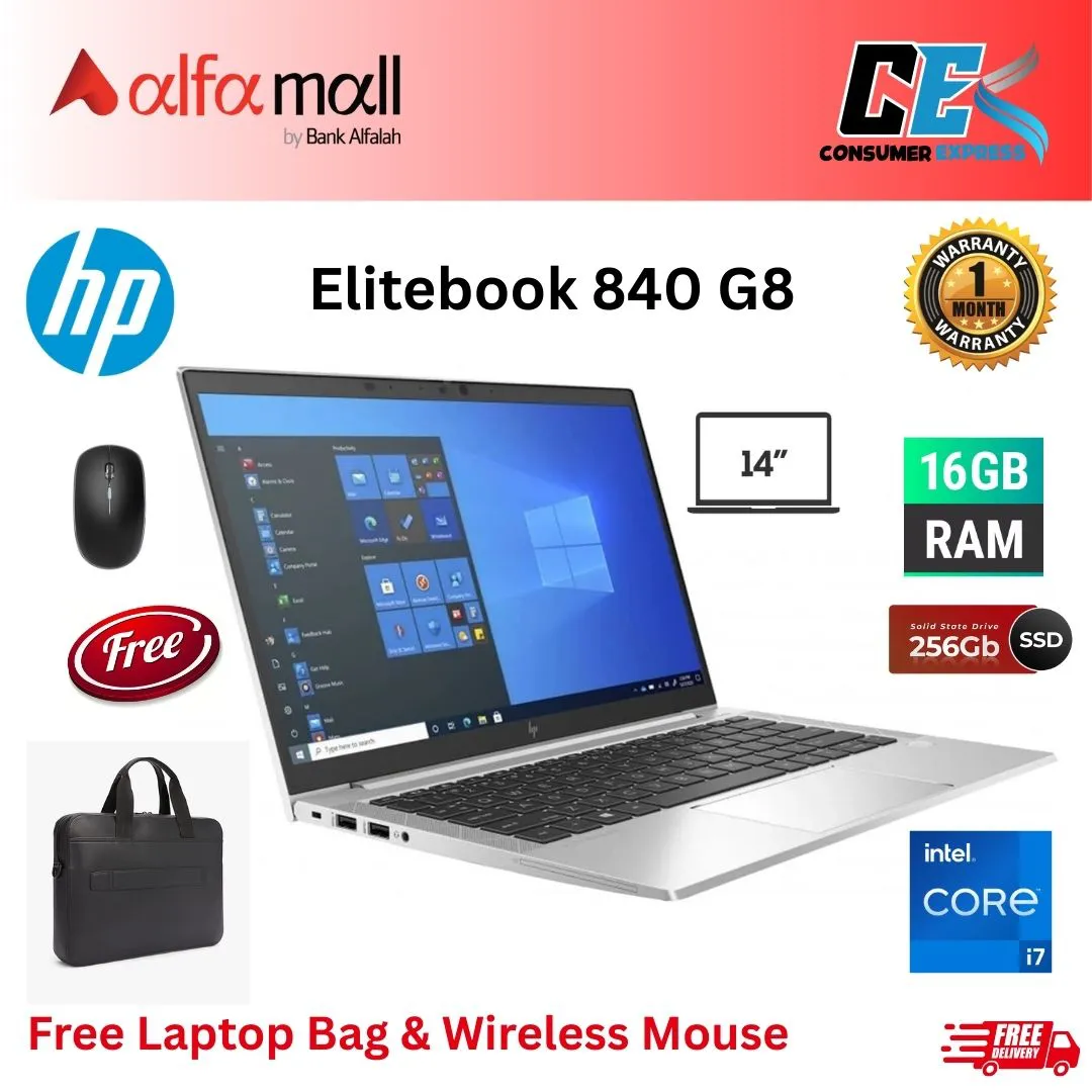 HP EliteBook 840 G8 14" Notebook - Full HD - 1920 x 1080 - Intel Core ...