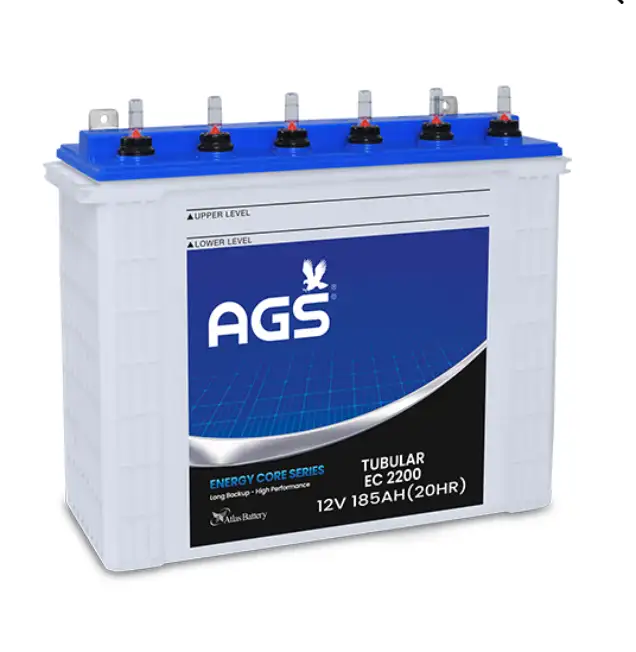 AGS Tubular Battery EC 2200 By AGS Official Storee | AlfaMall