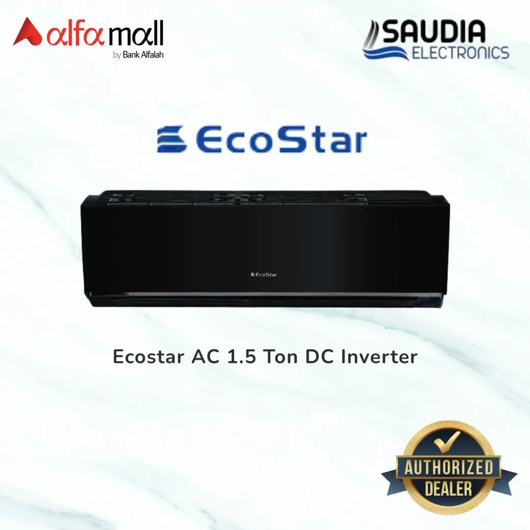 Ecostar 1.5 Ton Inverter Air Conditioner NEW MODEL ( Heat & Cool ) ES ...