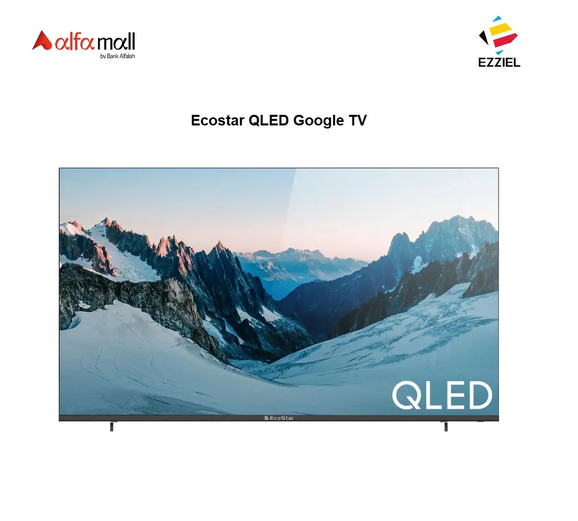 Ecostar Qled 40inch Google Frameless TV CX-40Q873 - ET