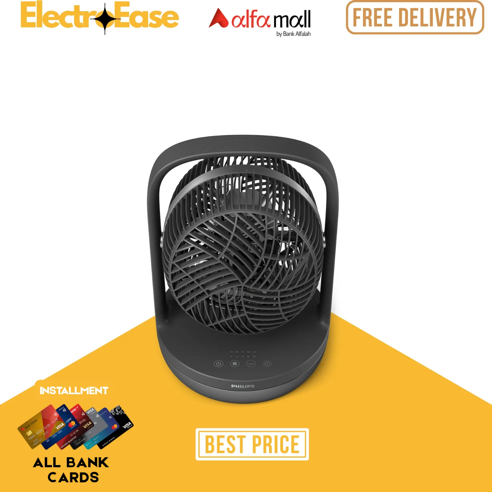 PHILIPS TABLE FAN 3000 SERIES BLACK CX3050/01 PRICE IN PAKSITAN