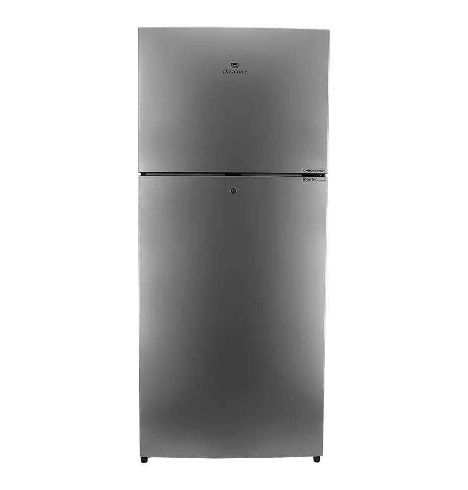 Dawlance Refrigerator 9193 LF Chrome Pro Hairline Silver | AlfaMall