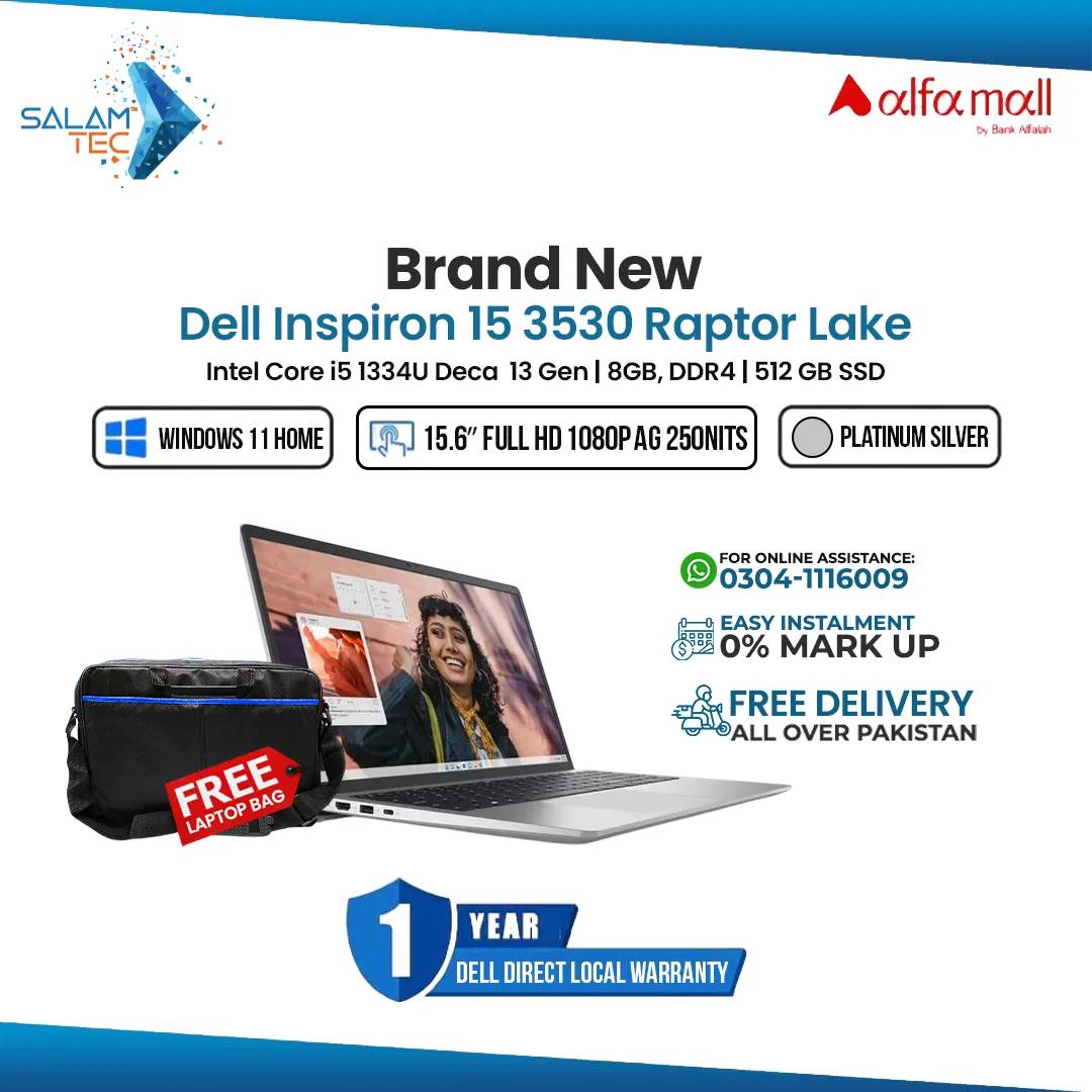 Dell Inspiron 15 3530 Raptor Lake Intel Core i5 13th Generation Brand ...