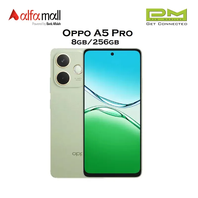 Oppo A5 Pro - 8GB RAM 256GB ROM - Green - Other Banks