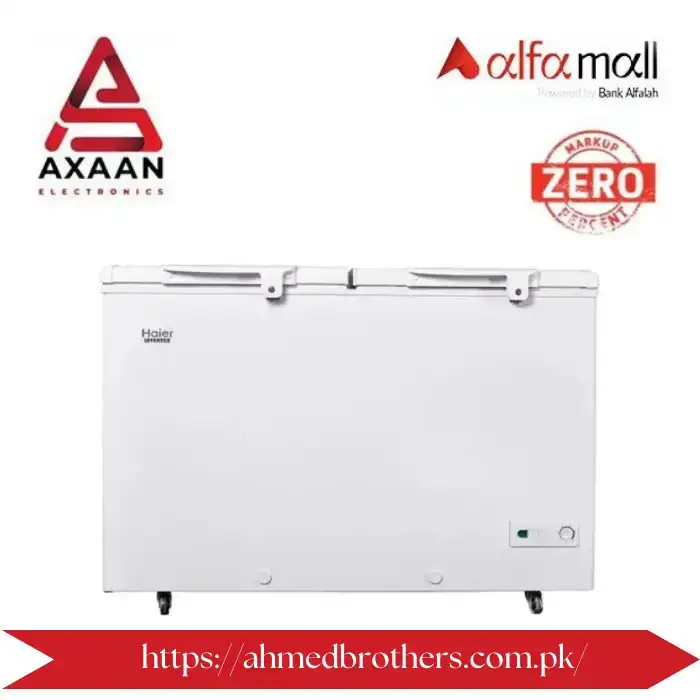 HAIER DOUBLE DOOR INVERTER CHEST DEEP FREEZER Model HDF-385INV ON INSTALLMENTS | AlfaMall