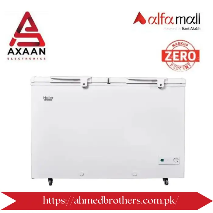 HAIER DOUBLE DOOR INVERTER CHEST DEEP FREEZER Model HDF-385INV ON ...
