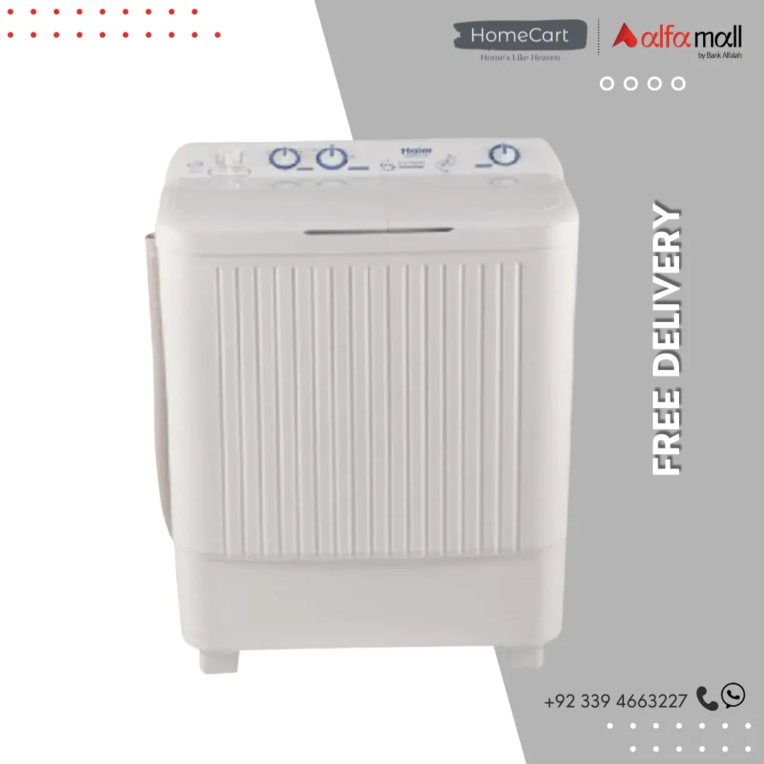 Haier Twin Tub Series, Powerful Pulsator, 10.0 KG Semi-Automatic ...