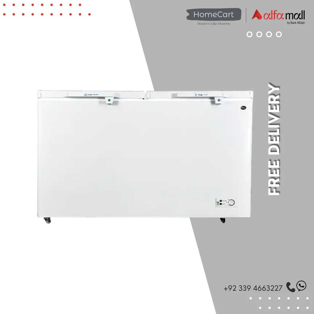 PEL Arctic Inverter Deep Freezer – 15 CFT Twin Door, Energy Saving ...