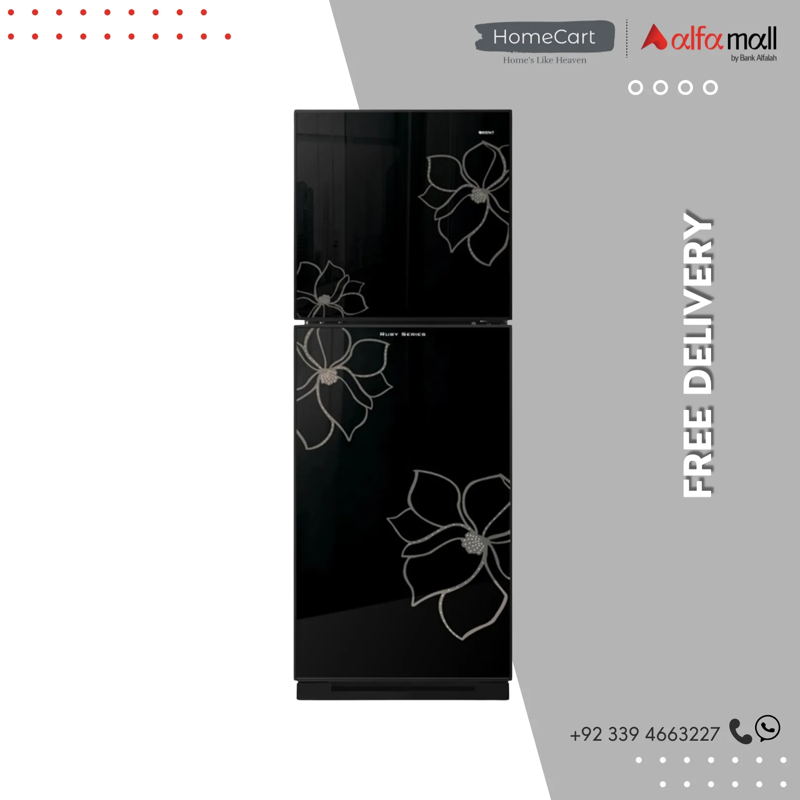 Orient Ruby 260 GD Refrigerator – Glass Door Series, 9.2 Cu Ft at best ...